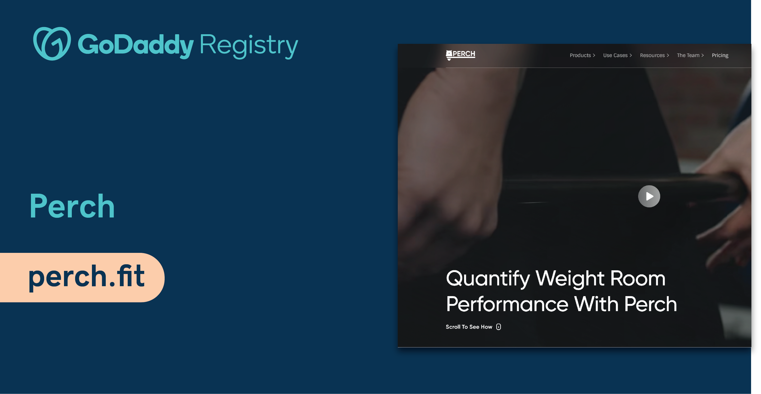 Quantify Your Weight Lifting with Perch.fit