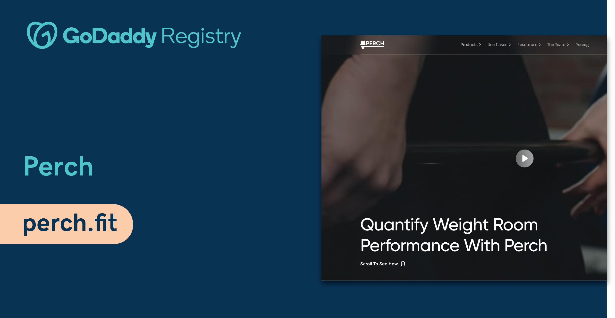 Quantify Your Weight Lifting with Perch.fit
